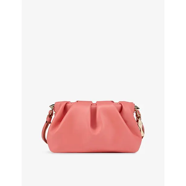 CHRISTIAN LOUBOUTIN Eva Mini Leather Cross-body Bag - Grapefruit