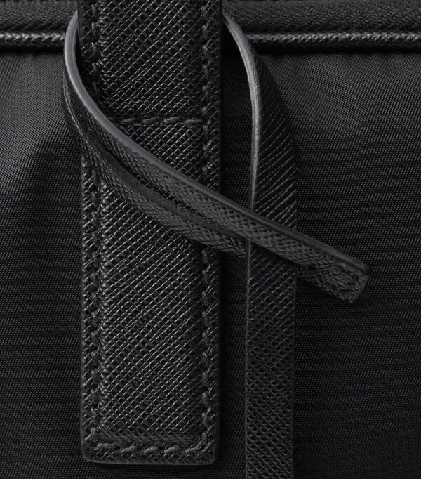 Prada Re-nylon And Saffiano Leather Briefcase
