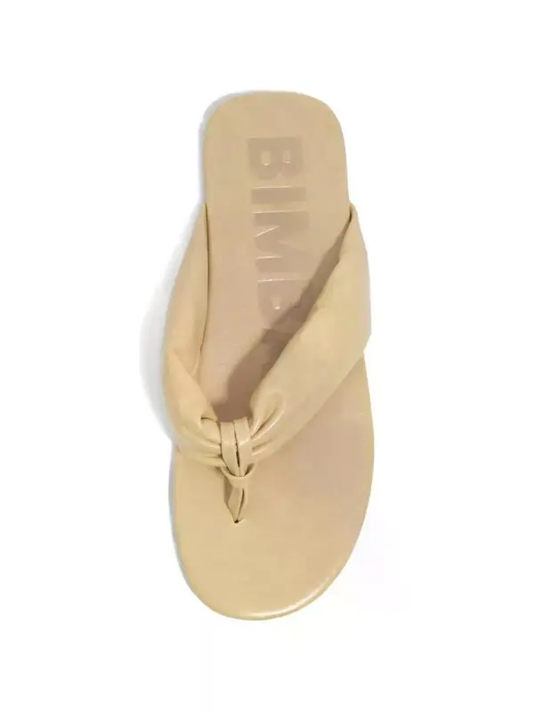 Bimba Y Lola Knotted-strap Leather Sandals