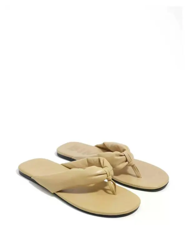 Bimba Y Lola Knotted-strap Leather Sandals