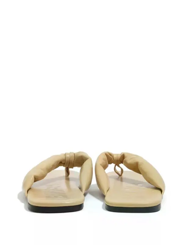 Bimba Y Lola Knotted-strap Leather Sandals