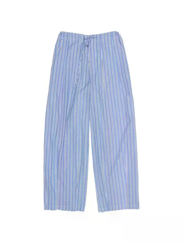 Bimba Y Lola Striped Cotton Drawstring Trousers