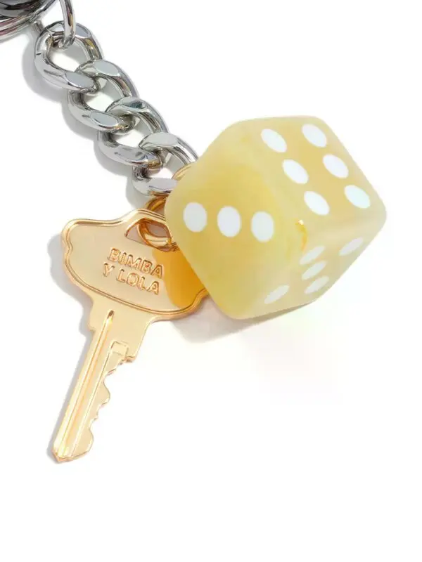 Bimba Y Lola Dice Charm Keyring