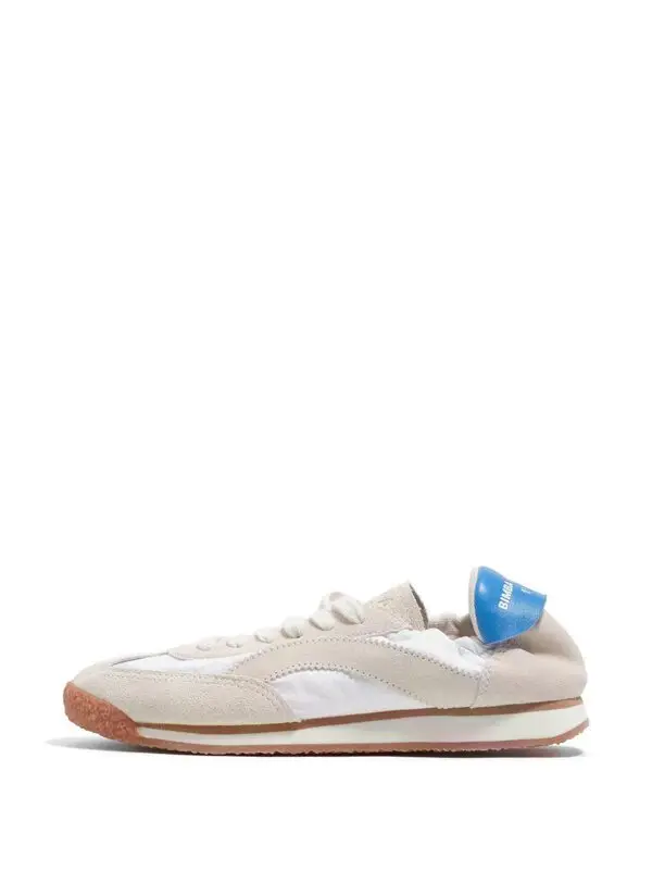 Bimba Y Lola Suede And Nylon Sneakers