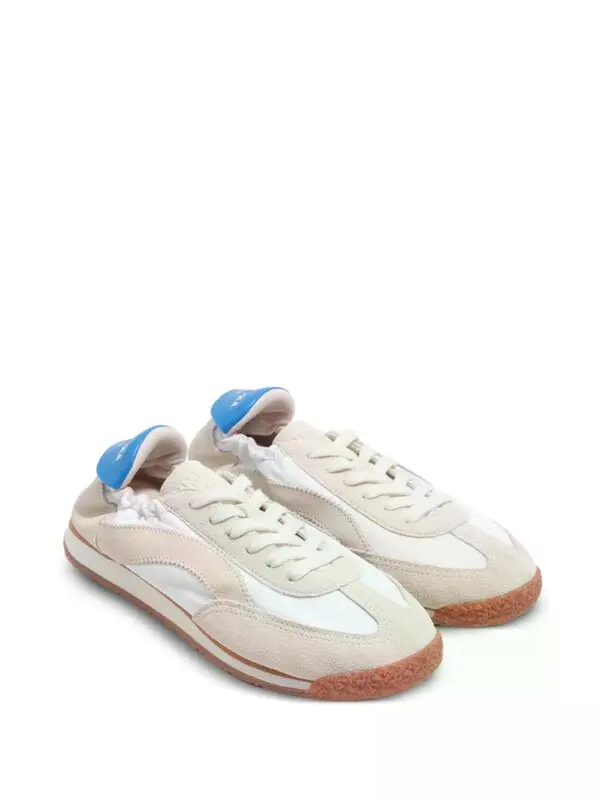 Bimba Y Lola Suede And Nylon Sneakers