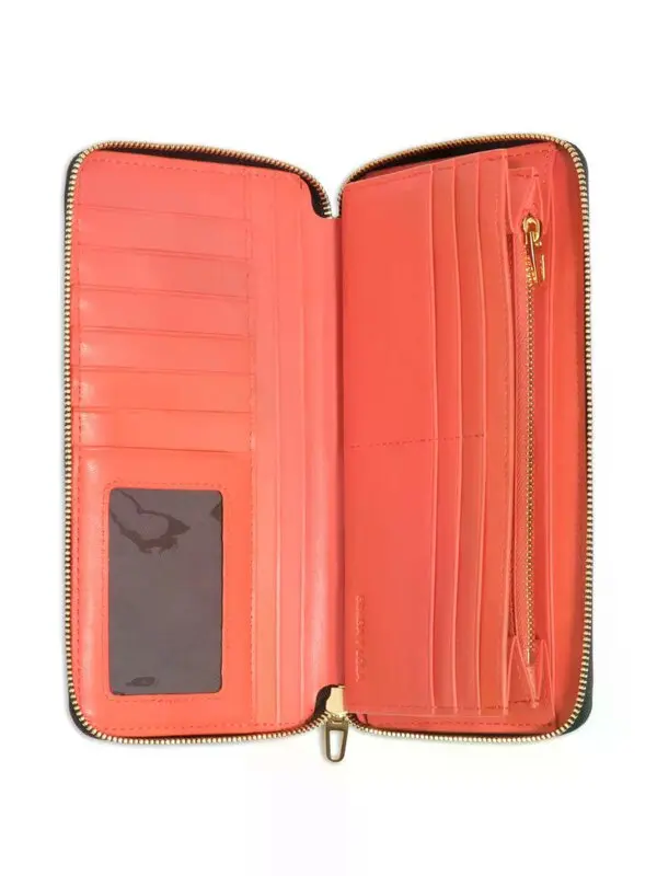 Bimba Y Lola Croc-effect Patent Wallet
