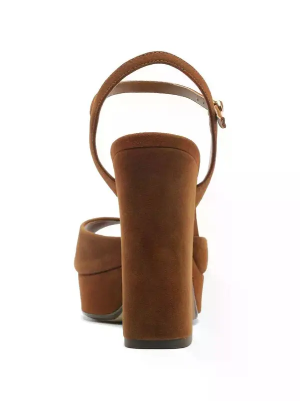 ALEXANDRE BIRMAN Amy Platform Sandals - Brown