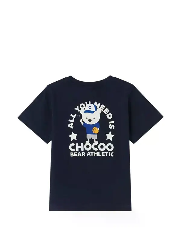CHOCOOLATE Graphic-print Cotton T-shirt