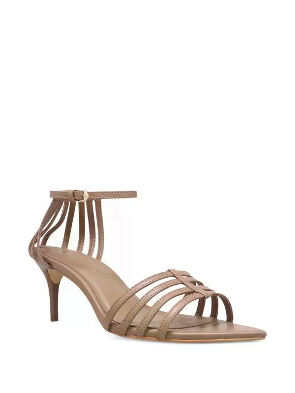 ANDREA CARRANO Strappy Pointed Toe Stiletto Sandals
