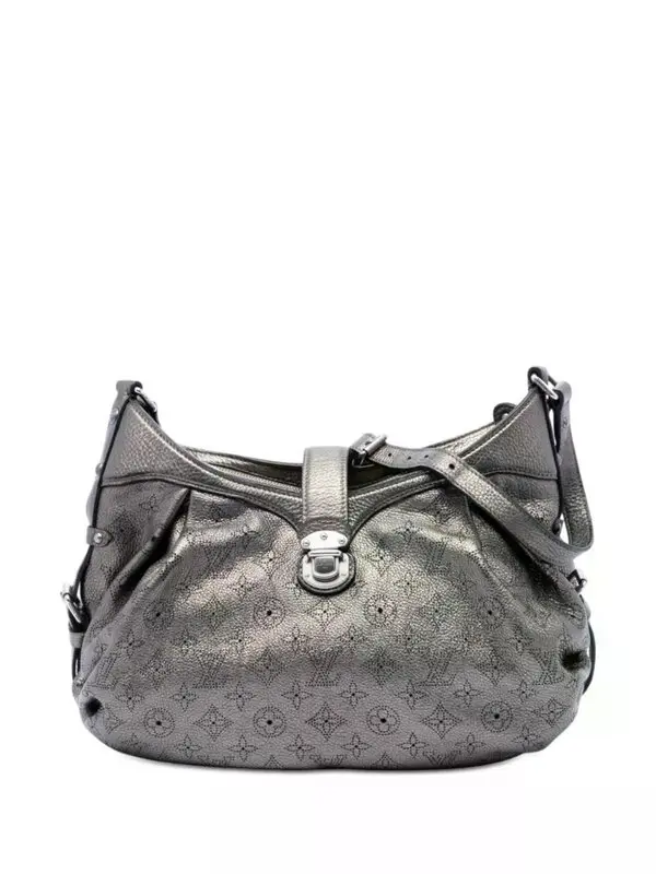 LOUIS VUITTON Mahina Xs Monogram Crossbody Bag - Silver