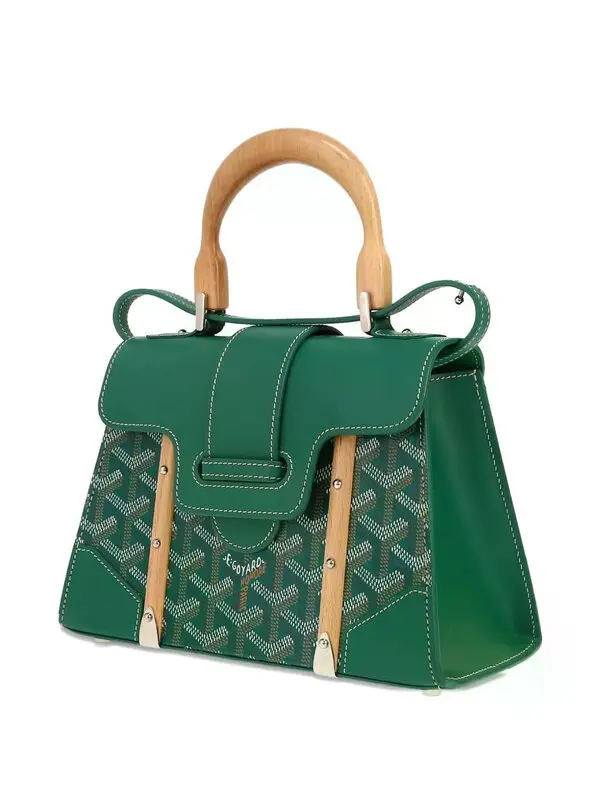 Goyard Saigon Two-way Handbag - Green
