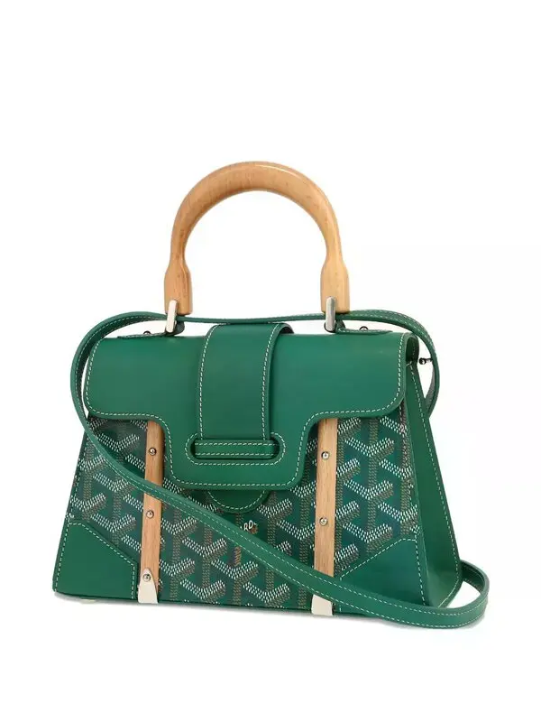 Goyard Saigon Two-way Handbag - Green