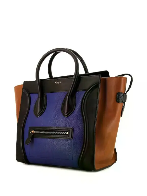 Celine Mini Luggage Leather Tote Bag