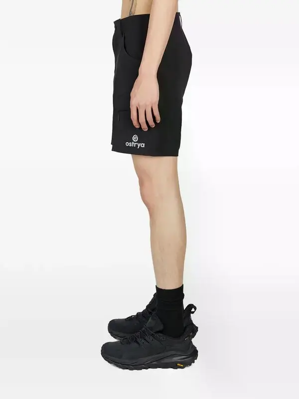 OSTRYA Logo Print Cargo Shorts