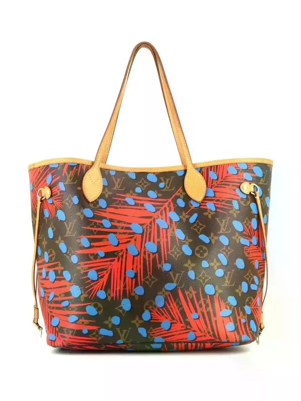 LOUIS VUITTON Medium Jungle Neverfull Tote - Black