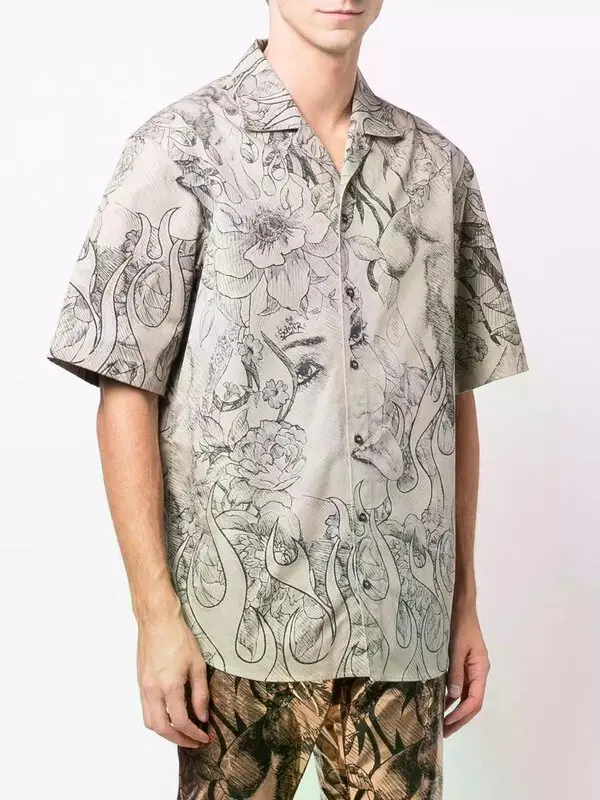 Dsquared2 Graphic-print Shirt