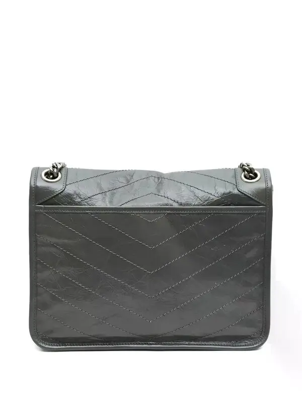 Saint Laurent Niki Shoulder Bag - Grey