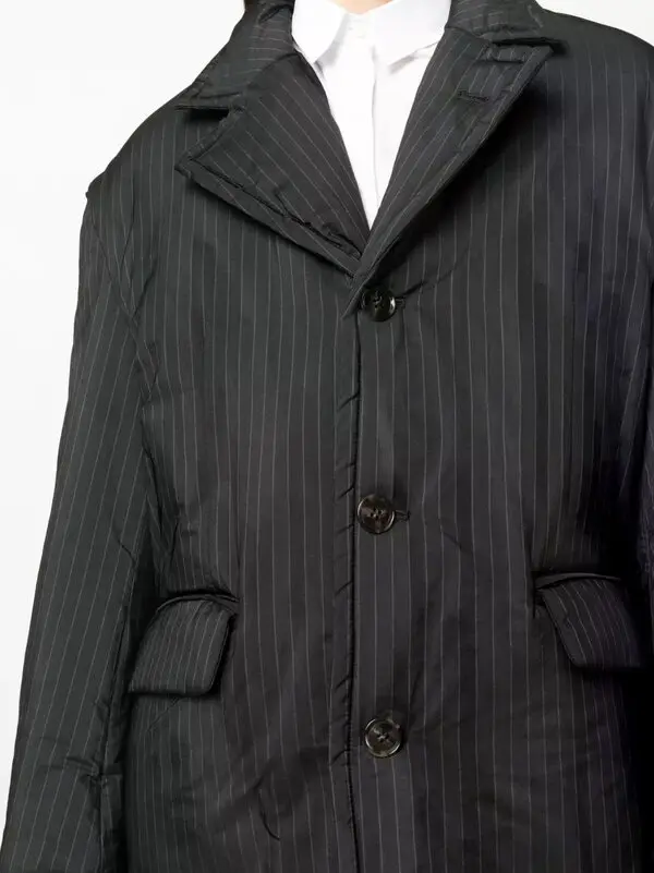 MAISON MARGIELA Pinstripe Button-fastening Jacket