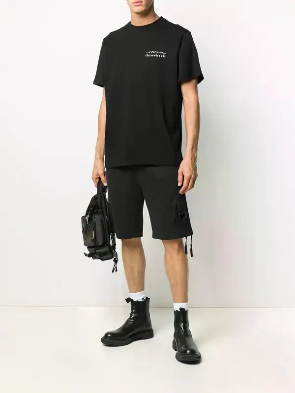 THROWBACK. Logo-print Boxy T-shirt