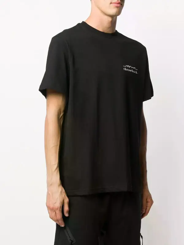 THROWBACK. Logo-print Boxy T-shirt