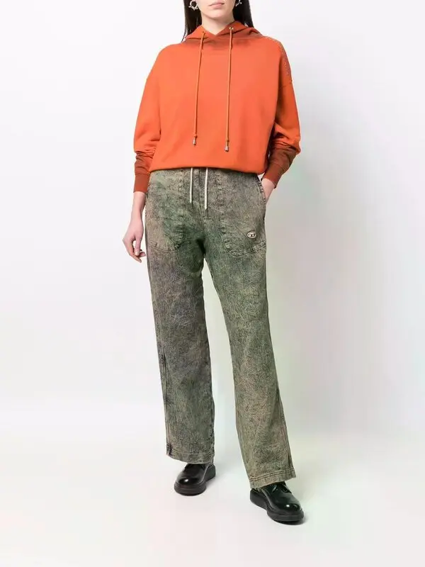 DIESEL® Acid Wash Straight-leg Trousers