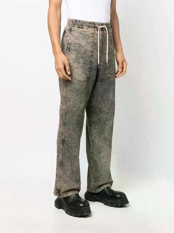 DIESEL® Acid Wash Straight-leg Trousers