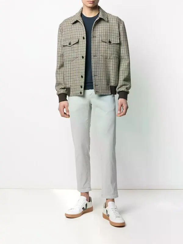 CRUCIANI Crew-neck Fitted T-shirt