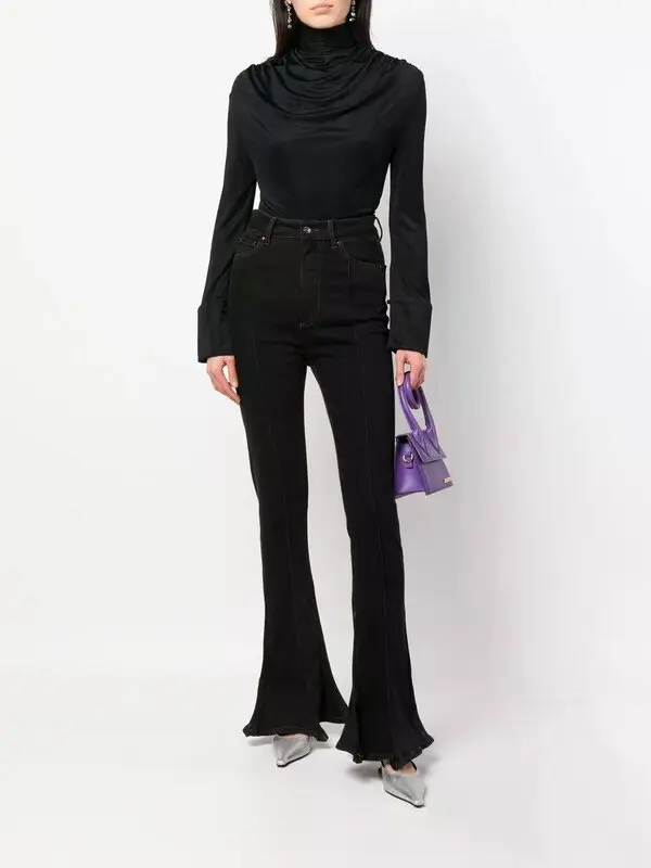 Viktor & Rolf Draped-detailing Long-sleeve Blouse