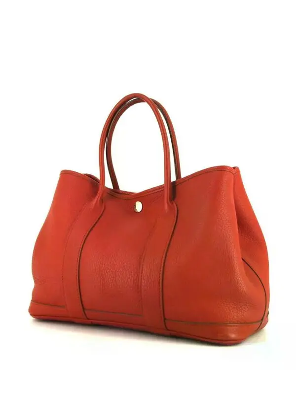 Hermès 2013 Garden Party Tote Bag - Red