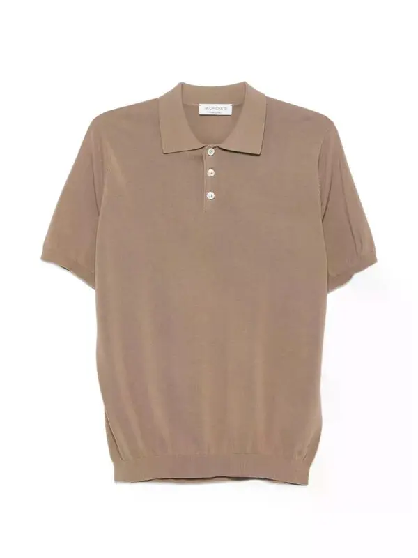 JEORDIE'S Short-sleeve Polo Shirt - Neutrals