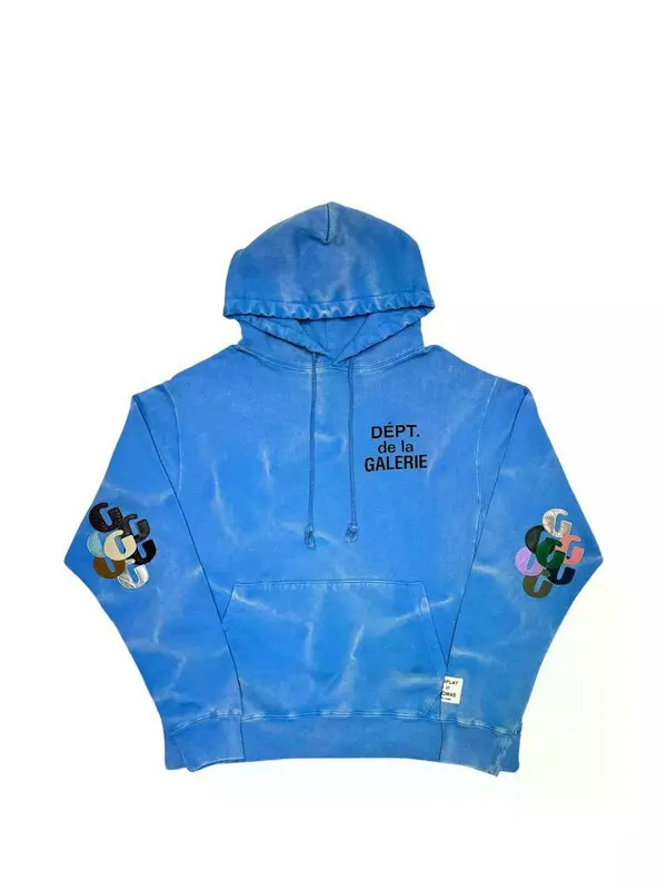 GALLERY DEPT. Washed French Logo Hoodie - Blue