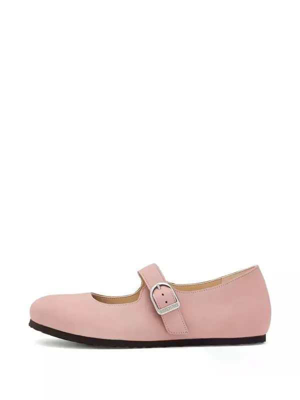 BIRKENSTOCK Leather Ballet Flats - Pink