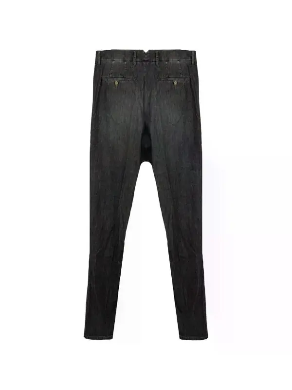 Incotex Faded Effect Jeans - Black