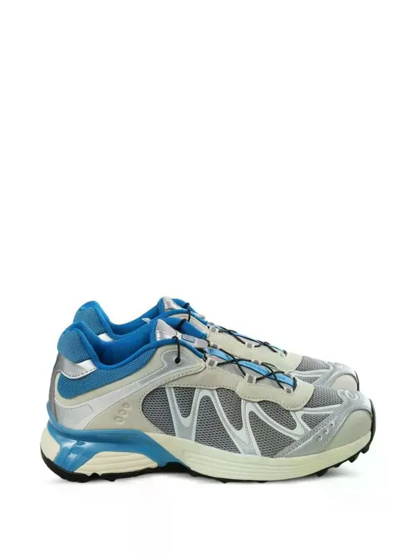 SALOMON Xt-whisper Panelled Lace-up Sneakers - Grey