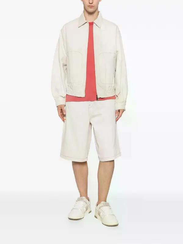 REPLAY Zip-up Jacket With Spread Collar