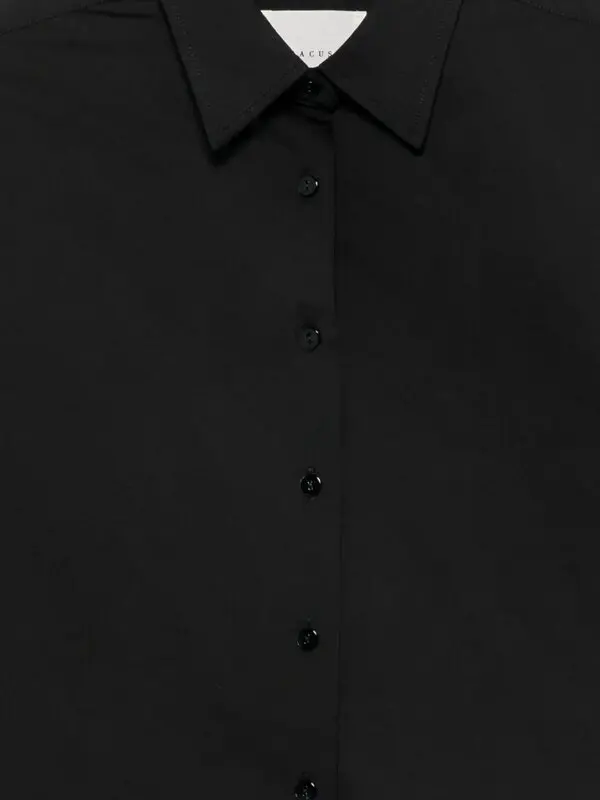 XACUS Marta Button-down Curved-hem Shirt