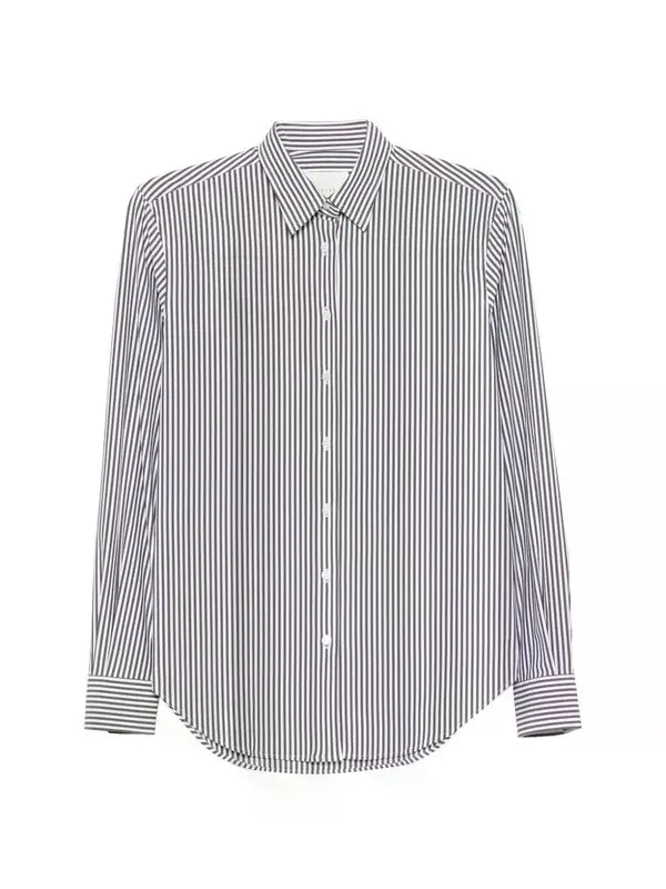 XACUS Marta Striped Long-sleeve Shirt
