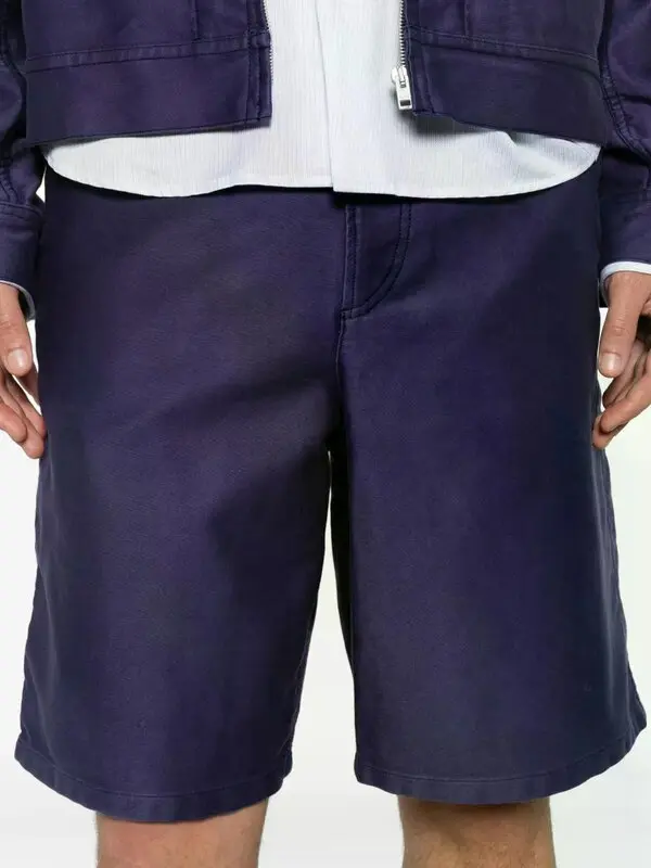 A.p.c. Moleskine Straight-leg Shorts