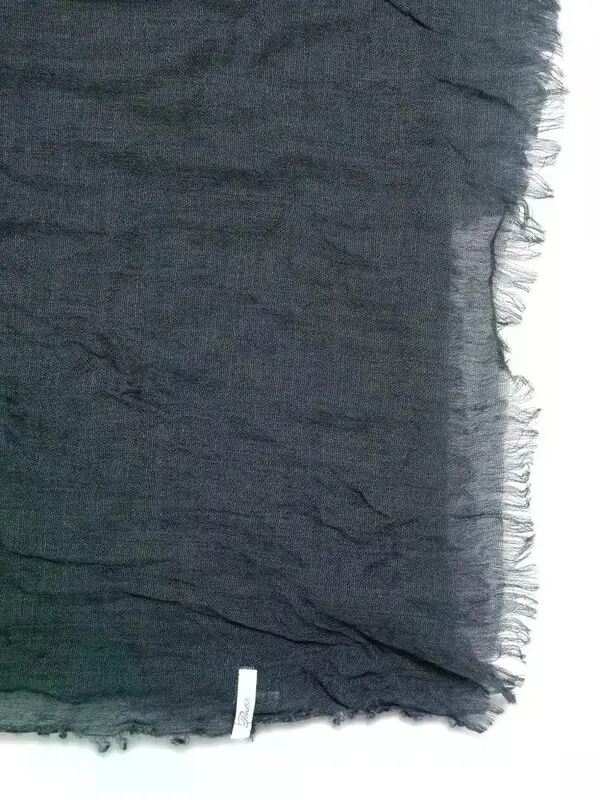 Botto Giuseppe Fringed Crinkled Scarf