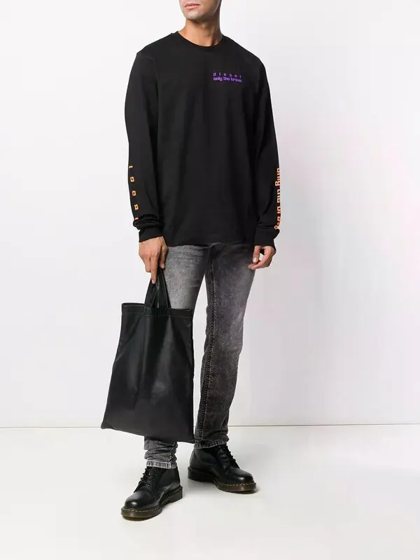 DIESEL® Thommer Low-rise Slim-fit Jeans - Grey