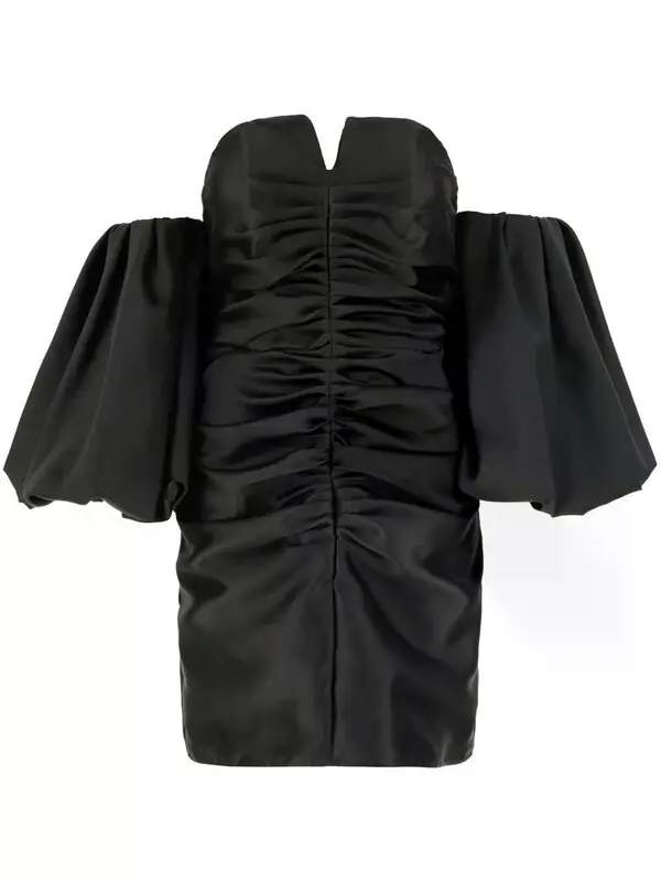 SIMONA CORSELLINI Off-shoulder Dress - Black