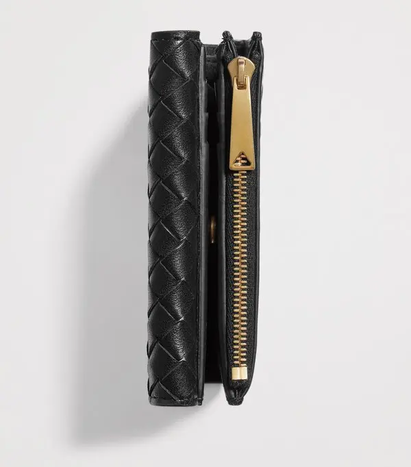 Bottega Veneta Small Leather Piccolo Bifold Wallet