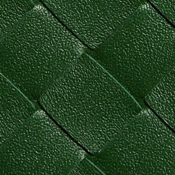 Bottega Veneta Leather Intrecciato Luggage Tag