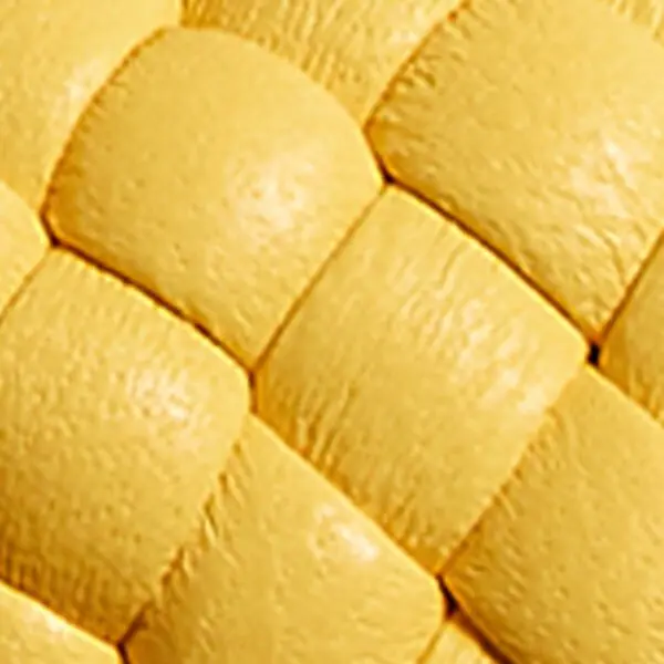 Bottega Veneta Intrecciato Leather Rabbit Charm - Yellow