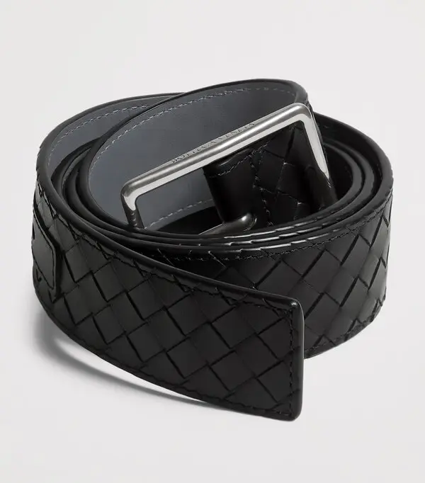 Bottega Veneta Intrecciato Leather Belt
