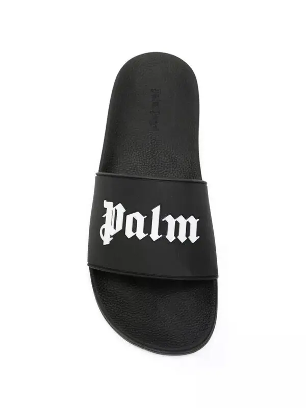 Palm Angels Logo Print Slides