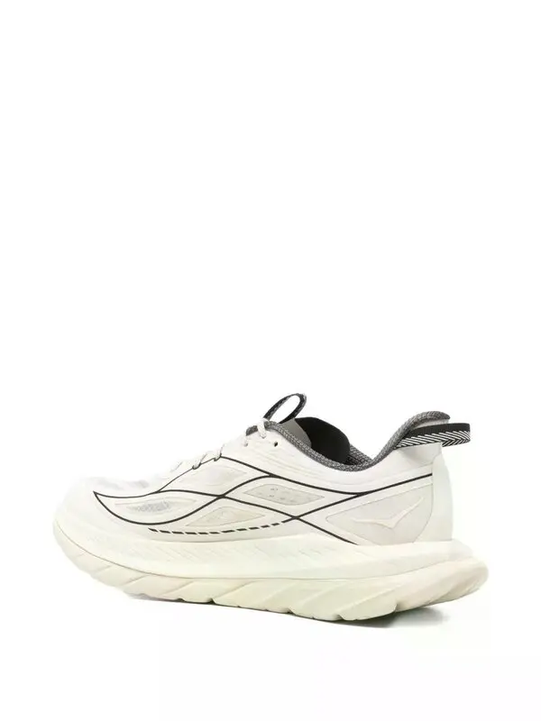 HOKA® Mach Remastered Logo-detail Sneakers - Neutrals
