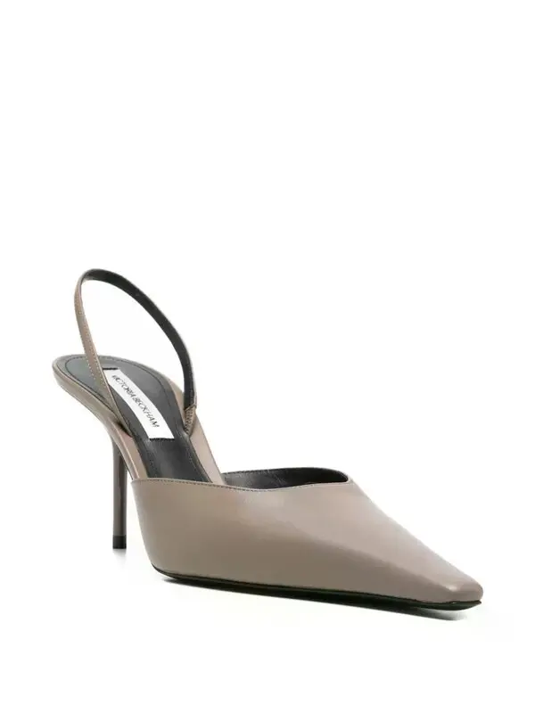 Victoria Beckham Pointed-toe Slingback Pumps