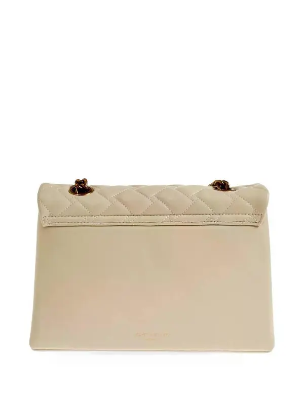 Kurt Geiger Kensington Quilted Leather Shoulder Bag - Neutrals