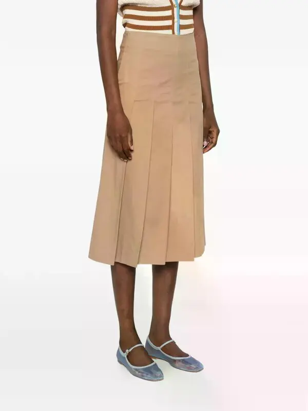 NINA 14.7 Pleated A-line Skirt